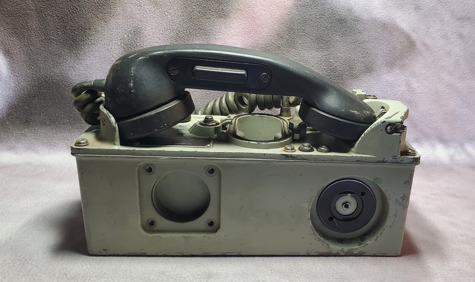 US Army Field Telephone Set TA-312/PT Military Radio - UNTESTED | eBay