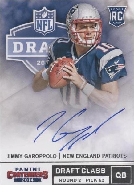 2014 Panini Contenders - Draft Class Autographs RPS #RDA-JG Jimmy ...