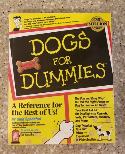 Dogs For Dummies Book | eBay
