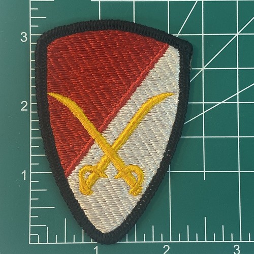 US Army 6th Cavalry Brigade Embroidered Patch United States Red White ...