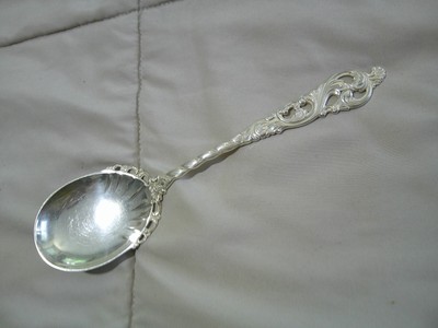 Antique Norwegian 830s Lo NM Nr. 472 Silver Spoon 59.7 G Brodrene Lohne ...
