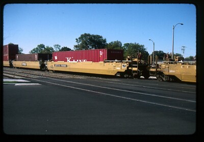 Railroad Slide - DTTX #75596 Intermodal Well Car 1993 K Line Trailer ...