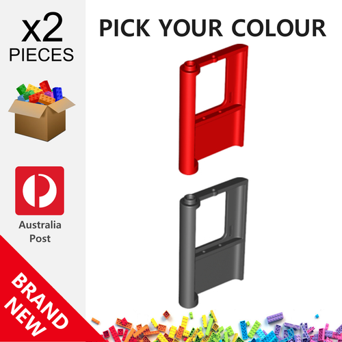 2x Genuine LEGO™ - Door 1 x 4 x 5 Train Right Thick Support - 42819 New ...