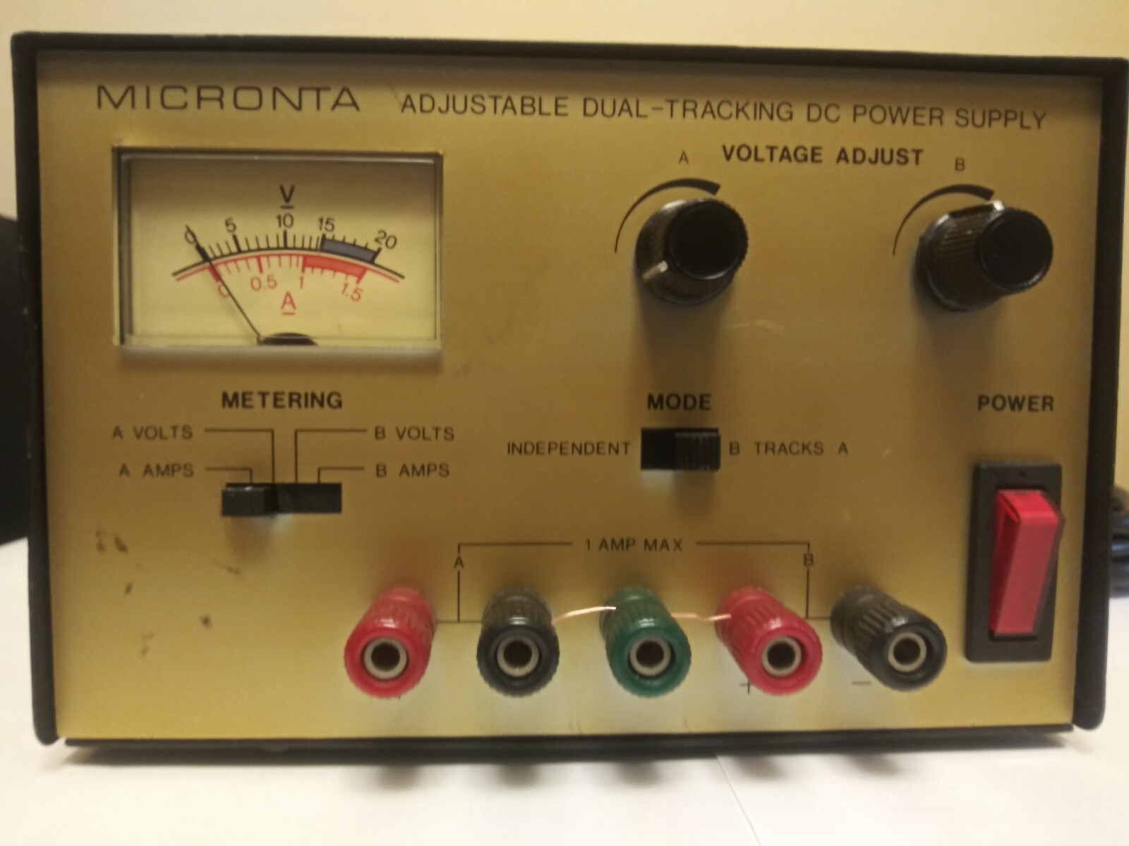 MICRONTA Adjustable Dual-Tracking DC Power Supply | eBay