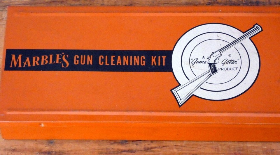Vintage Marbles Gun Cleaning Kit Box with Cleaning Patches | eBay