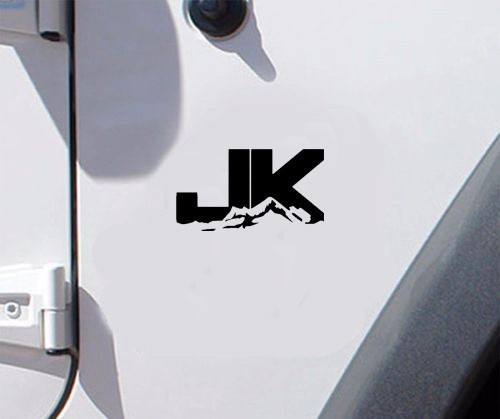 2 x JK Rock Crawler Decals fit for JK model car Stickers-black | eBay