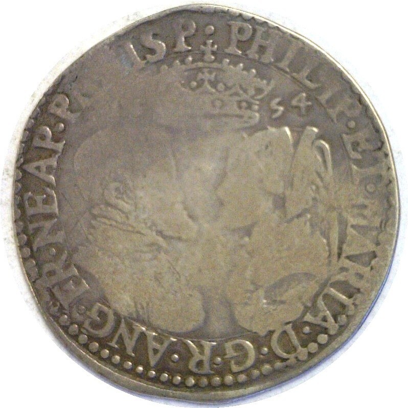 1554 England Philip And Mary Silver Shilling S.2500 | eBay