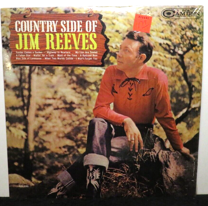 JIM REEVES COUNTRY SIDE OF (VG+) CAL-686 LP VINYL RECORD | eBay