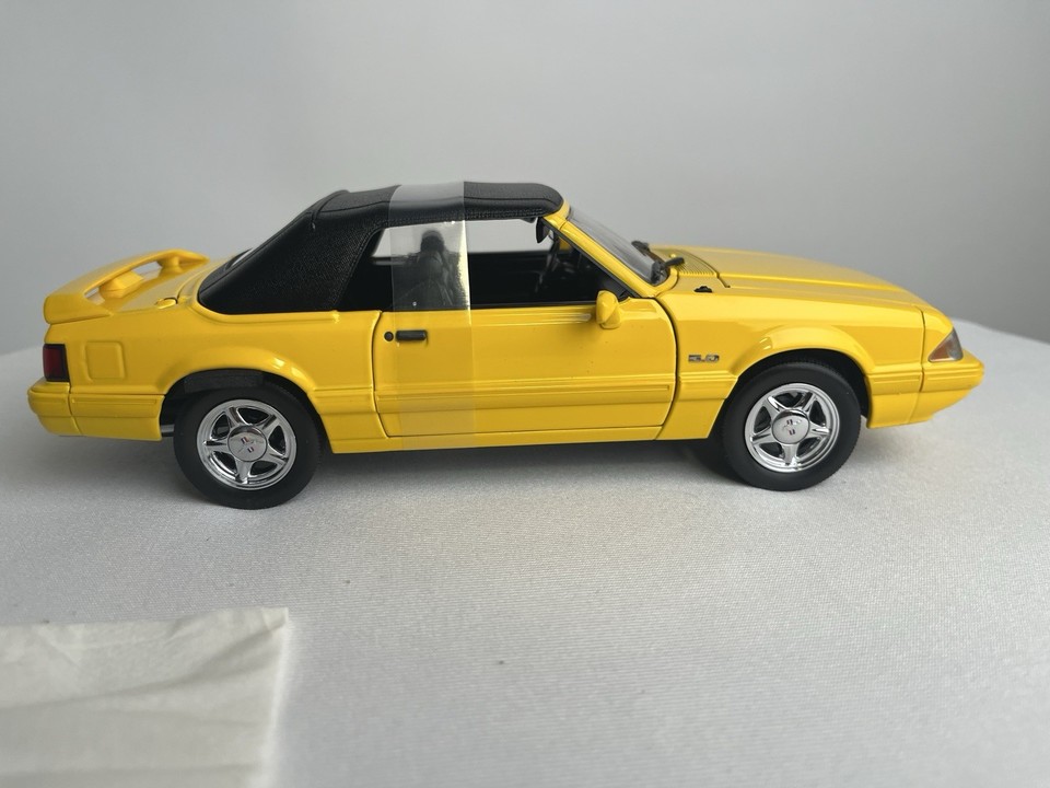 1/18 GMP YELLOW '93 FORD MUSTANG LX 5.0 Convertible - #685. NEW! | eBay