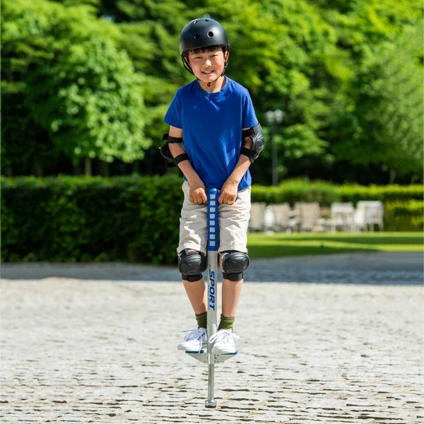 Pro Sport Pogo Stick Kids Jumping Bouncer Outdoor Fun Exercise Balance ...