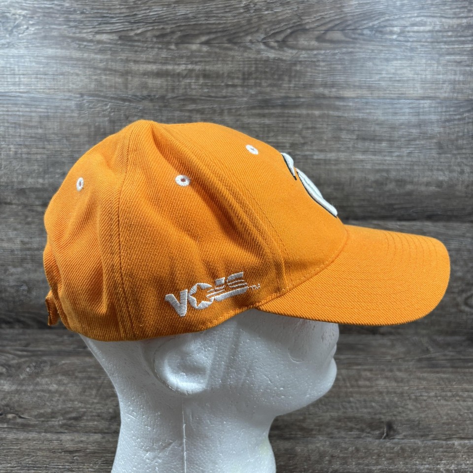 Tennessee Volunteers Hat Cap Strap Back Men's Orange NCAA Football Vols ...