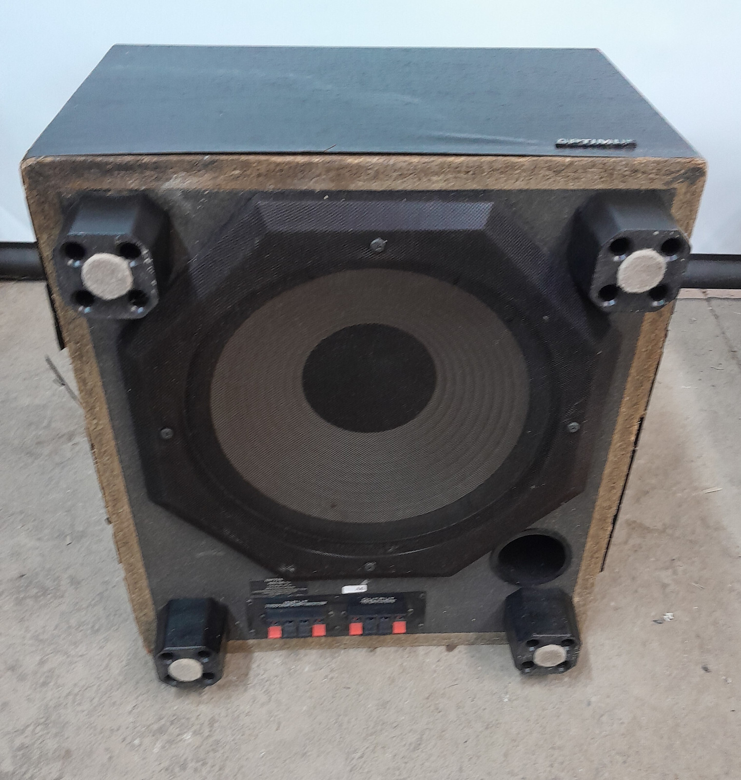 Optimus Pro SW-12 Subwoofer System | eBay