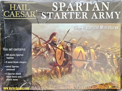 28mm Hail Caesar Spartan Starter Army | eBay