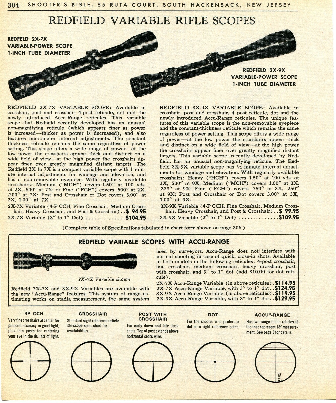 1967 Print Ad of Redfield Variable Power Rifle Scopes | eBay