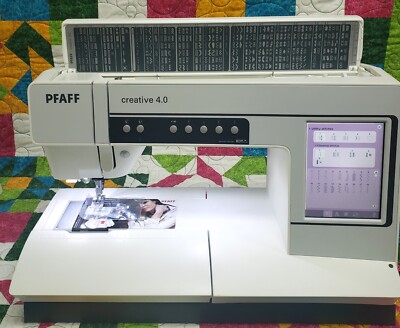 Pfaff Creative 4.0 sewing Machine *optional embroidery unit available ...