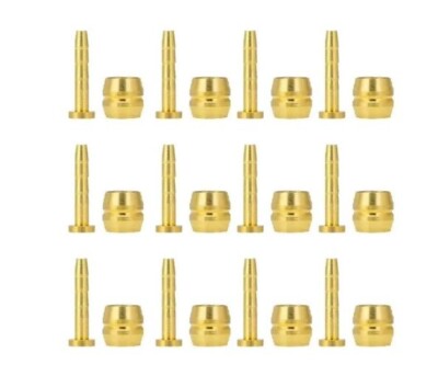 12x Shimano BH59 Olive and Barb Connector Set For Disc Brake Hoses ...