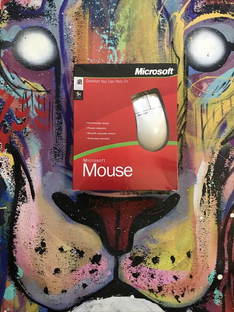 Vintage 90s Serial Original Microsoft Mouse Windows 95 Dos for sale ...