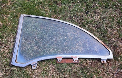 OEM GM Rear LH Quarter Window Glass 1955 55 Oldsmobile 2 Door 2dr HT | eBay