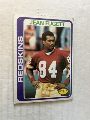 1978 Jean Fugett Washington Redskins Topps Football Card #175 | eBay