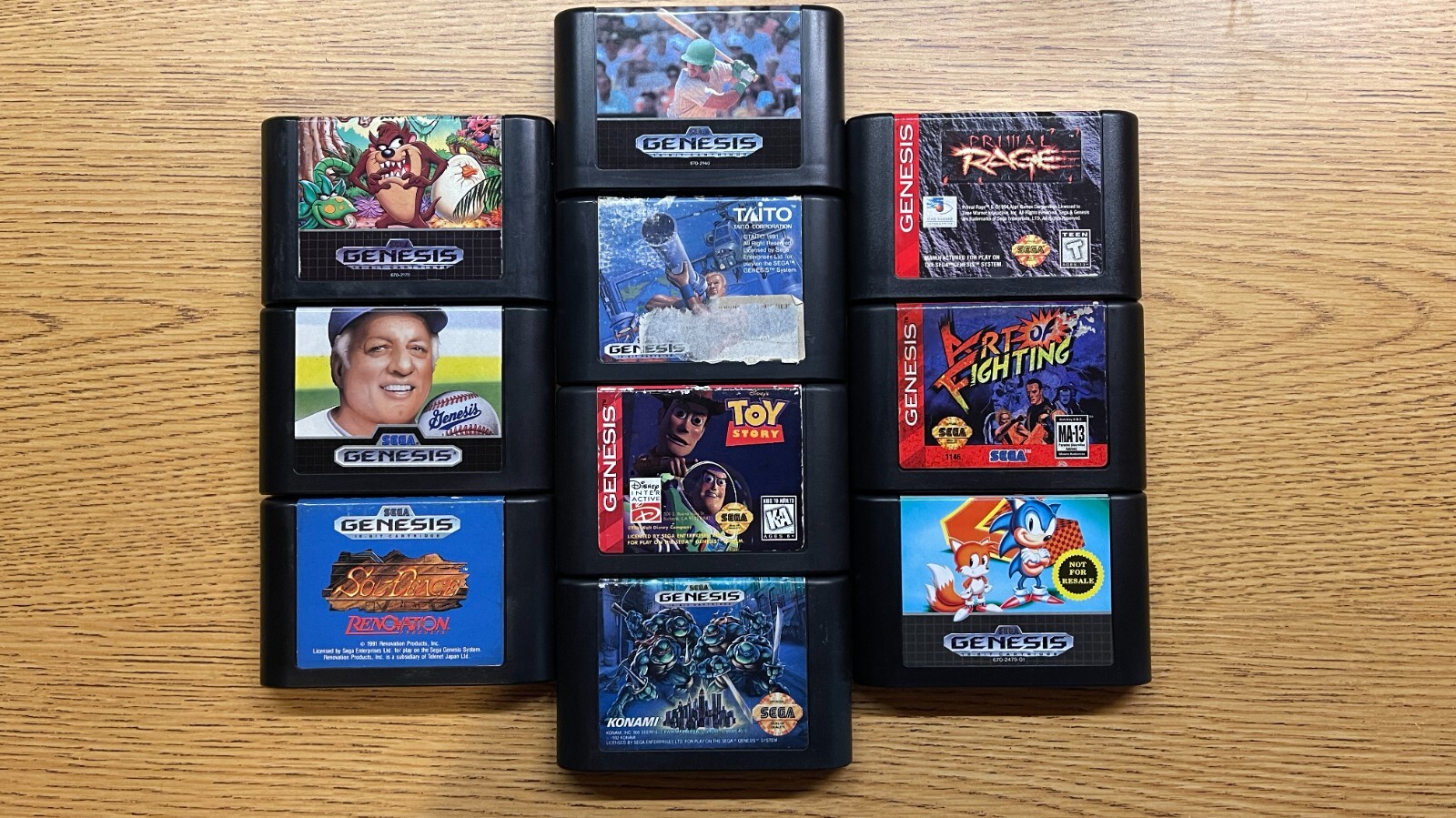 Authentic Sega Genesis Game Cartridges Only (Loose) You Pick - Cleaned ...