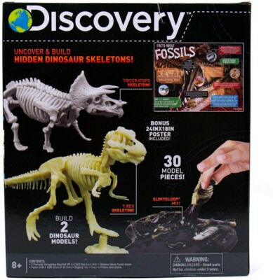 Discovery Prehistoric SLIMYGLOOP® Dig, Slime and Fossils, Ages 6+, Dig ...