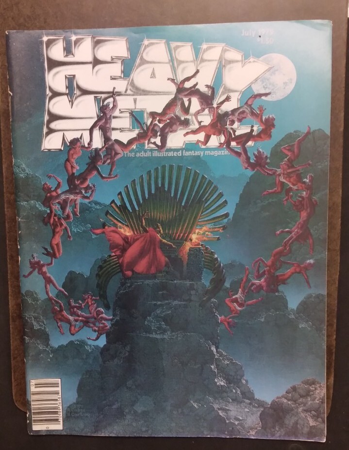 HEAVY METAL MAGAZINE #28 (JULY 1979)- MOEBIUS, NEAL ADAMS, CORBEN | eBay