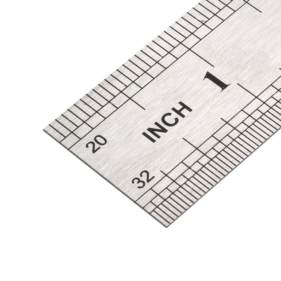 Straight Ruler 500mm 20 Inch Metric Stainless Steel Measuring Ruler ...