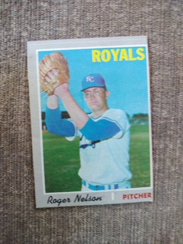 Roger Nelson - Royals 1970 #633 Topps Baseball Card - Oc Ex Read ...