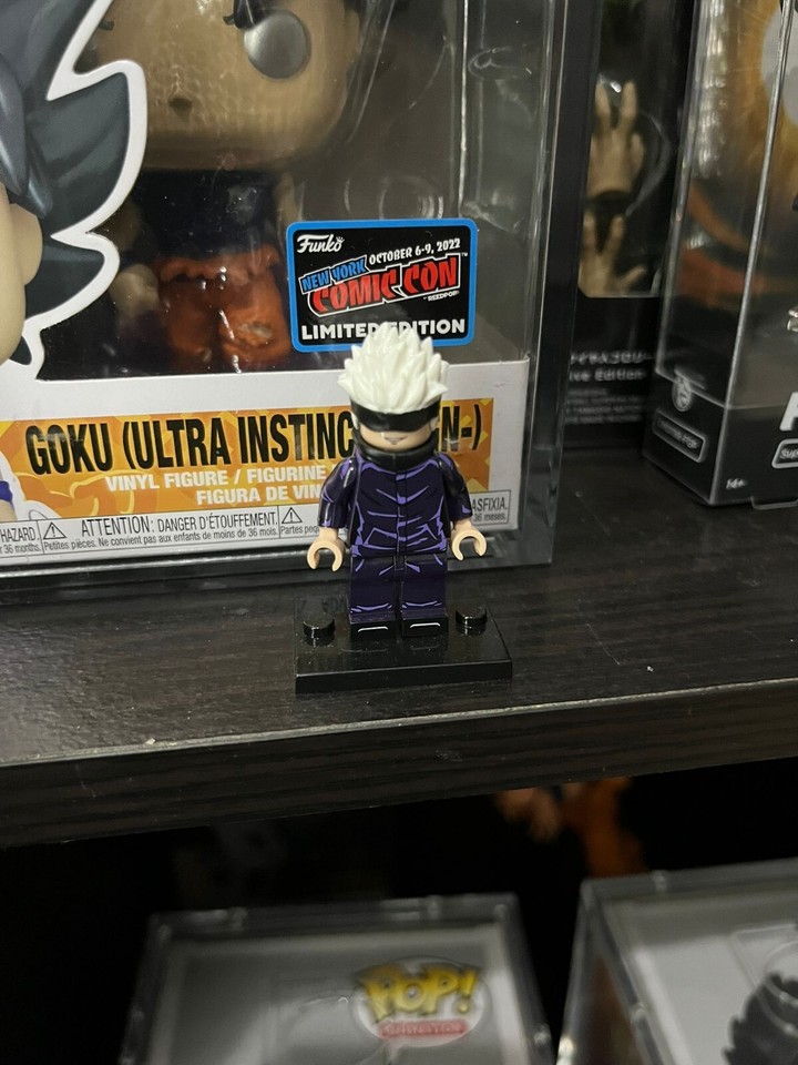 LEGO Gojo Satoru Jujutsu Kaisen minifigure custom pad printed | eBay