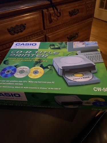 Casio CW-50 CD/DVD Thermal Printer for sale online | eBay