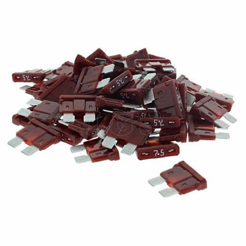 Standard Littlefuse ATO Blade Fuses, Brown 7.5 Amp, Pack of 50 ...