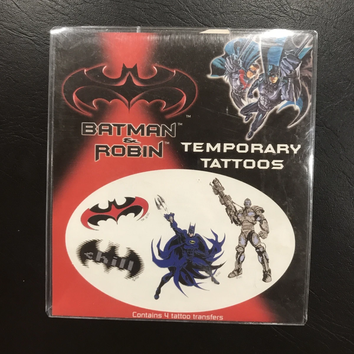 Batman And Robin Logo Tattoo
