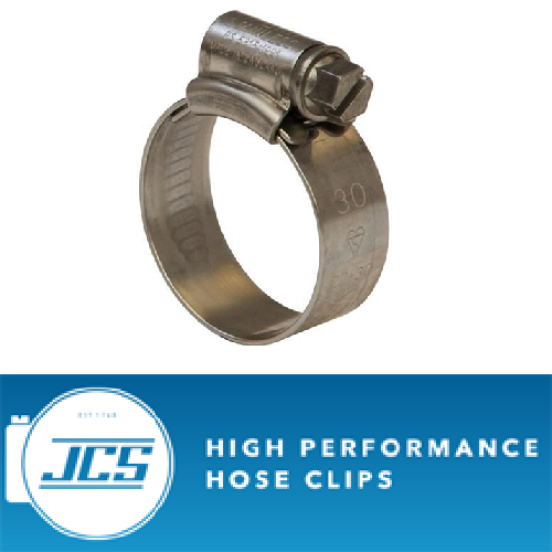 JCS W1 & W4 | Hose Clip / Clamp | Worm Drive | Hi-Grip | Stainless ...