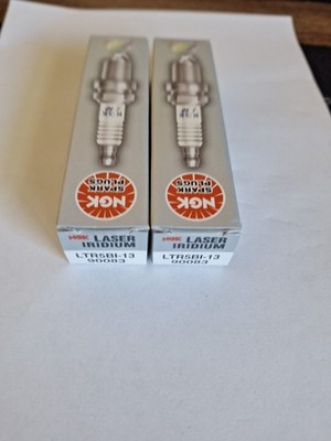 Pack of 2 Genuine NGK 90083 LTR5BI-13 Laser Iridium Spark Plugs. | eBay