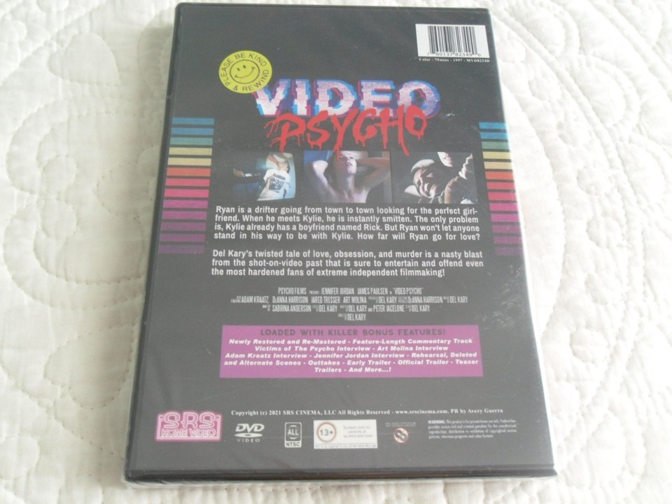 VIDEO PSYCHO: LOADER WITH KILLER BONUS FEATURES (DVD, 1995) NEW ...