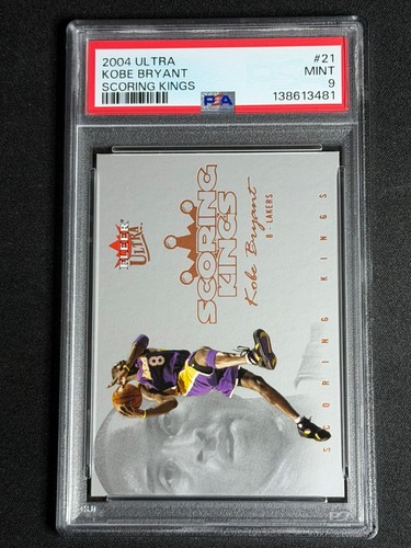2004 Ultra Scoring Kings Kobe Bryant #21 PSA 9 MINT Lakers INSERT LOW ...