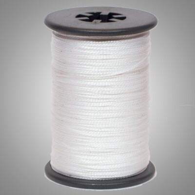 White BCY Halo .014" Braided Spectra Serving Material Spool Bow String ...
