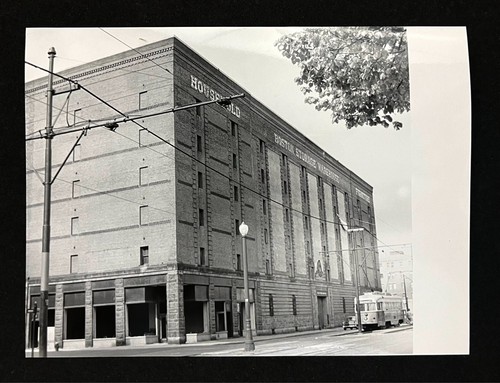 1961 Boston Storage Warehouse Co Building Huntington Avenue Vintage ...
