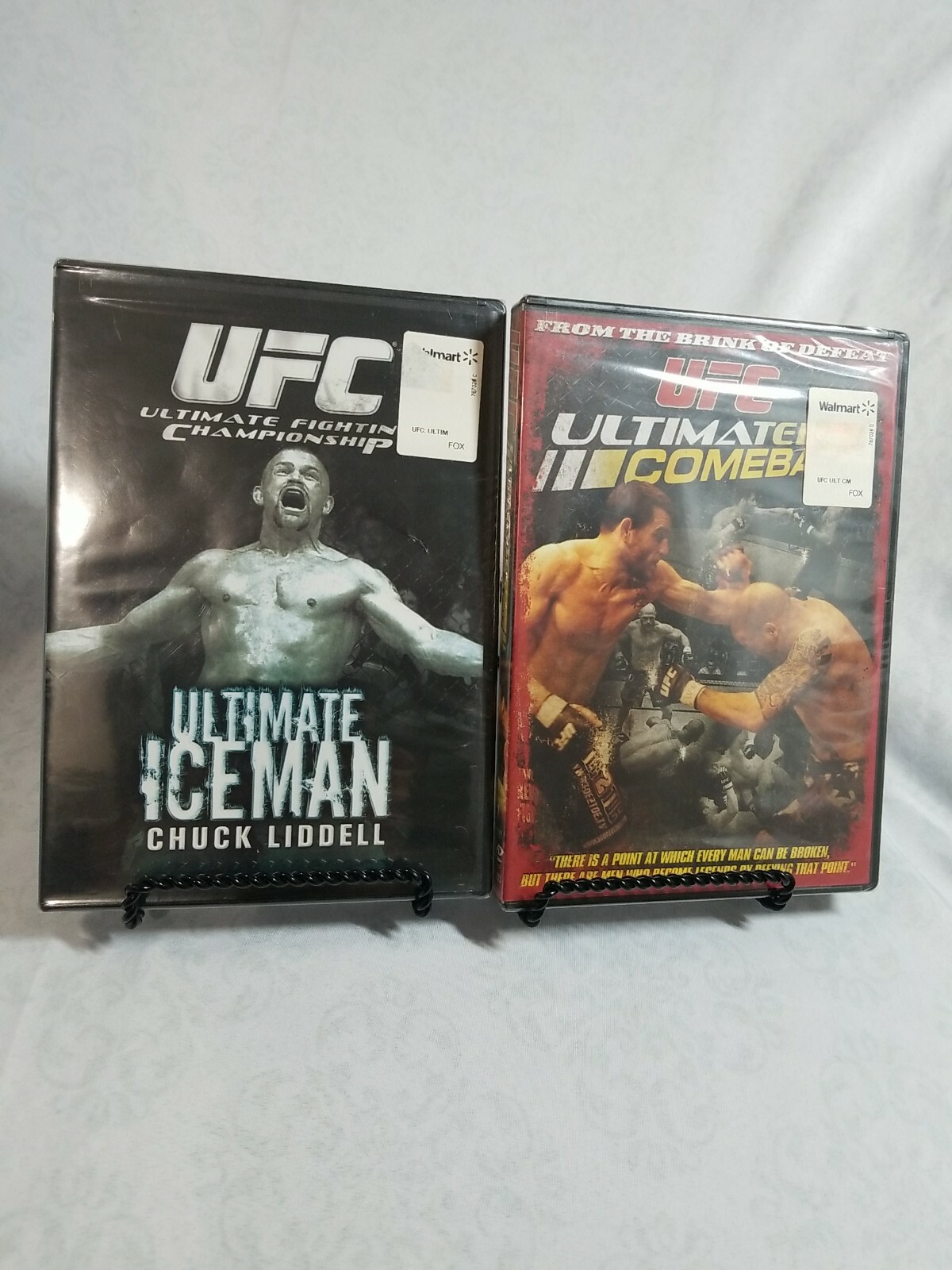 Ultimate Comebacks and Ultimate Iceman 2 DVDs Lot Deal UFC Brand NEW ...