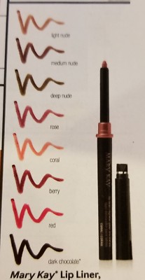 MARY KAY LIP LINER~YOU CHOOSE SHADE~CURRENT & DISCONTINUED COLORS ...