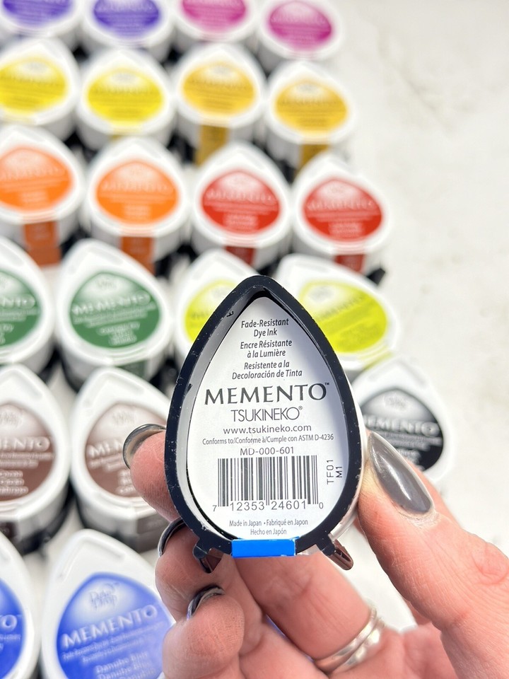 Memento Ink 24 Pack Fade Resistant Dye Ink Tsukineko NEW OPEN BOX | eBay