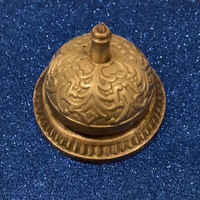 Vintage Brass Victorian Style Desk Bell Front Desk Bell Counter Bells ...