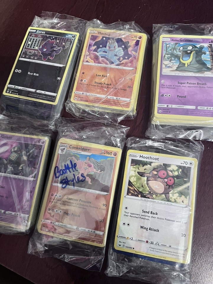 Mixed Lot Of Loose Random 250+ Pokémon Cards - Battle Styles + More | eBay