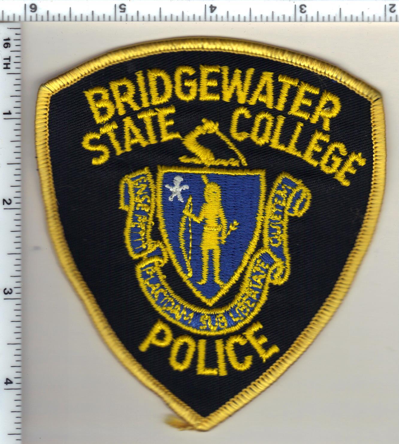 Bridgewater State College Police (Massachusetts) Shoulder Patch - new ...