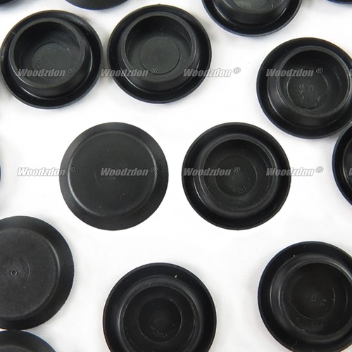 100pc For GM Flush Mount Black Plastic Body & Sheet Metal Plug 3/4 ...