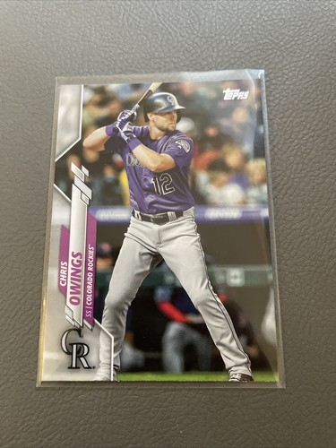 Topps 2020 Baseball Update Series - U-11 - Chris Owings, Colorado ...