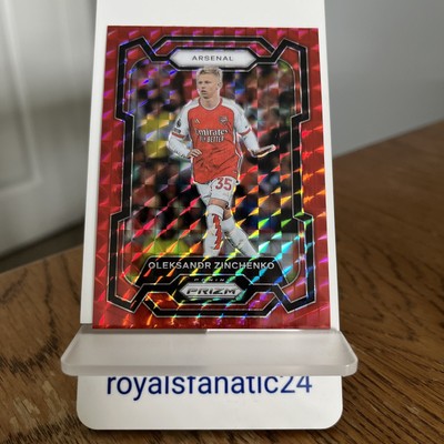 2023-24 Prizm Premier League Oleksandr Zinchenko #36 Red Mosaic Arsenal ...
