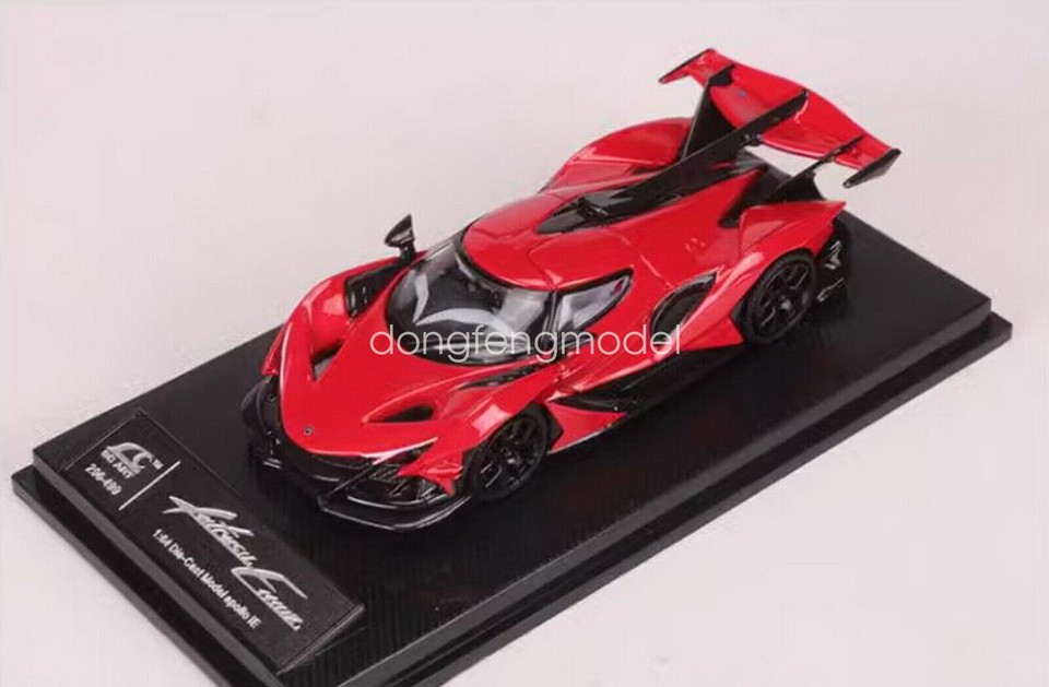 SCA 1/64 Scale Apollo Intensa Emozione Red Diecast Car Model Toy | eBay