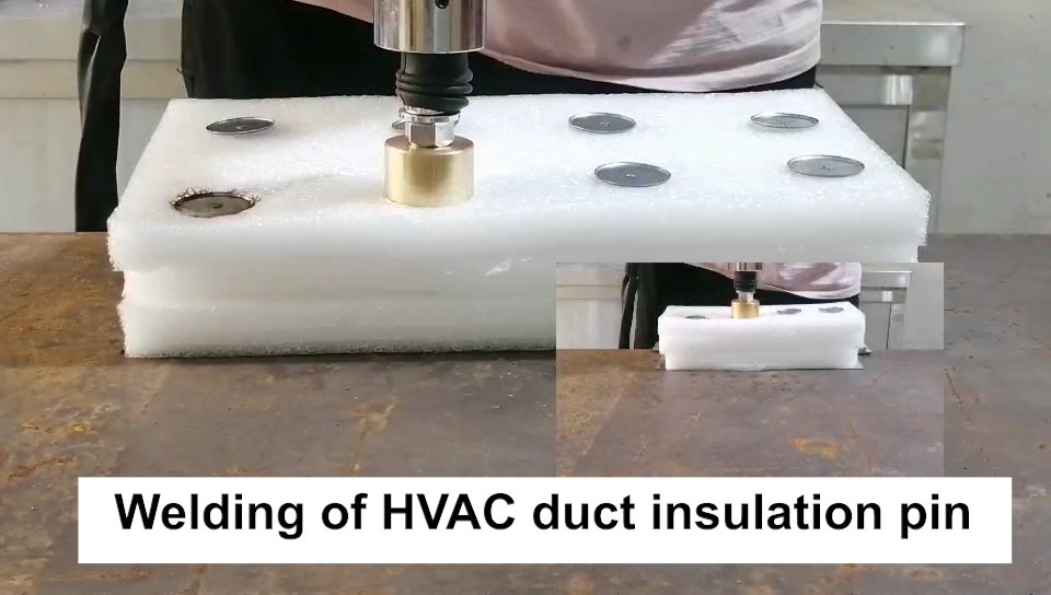 Capacitor Discharge Stud Welder HVAC Duct Insulation Pin Nail CD ...