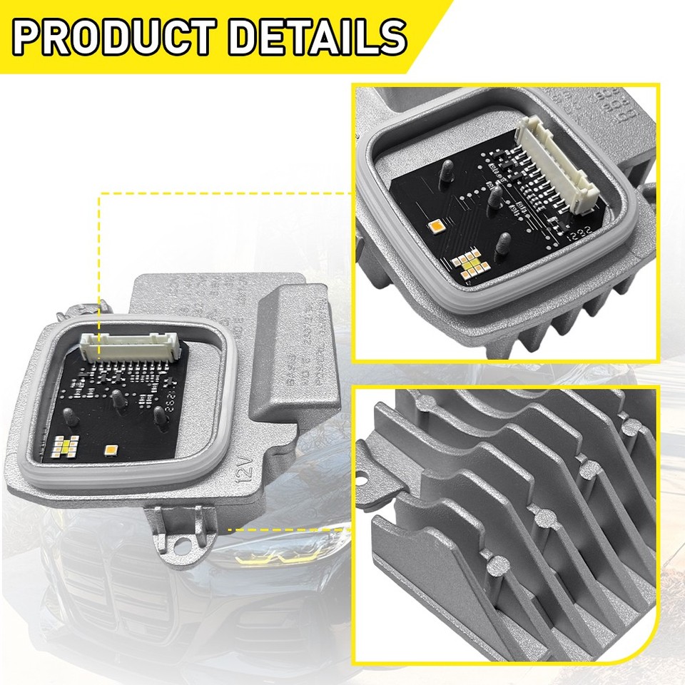 4-40x Yellow Daytime Running LED Light Control Module Fit BMW G82 M4 ...
